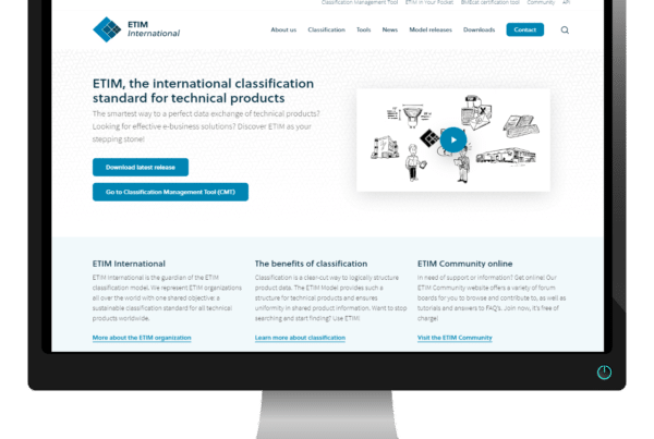 International classification standard - ETIM International