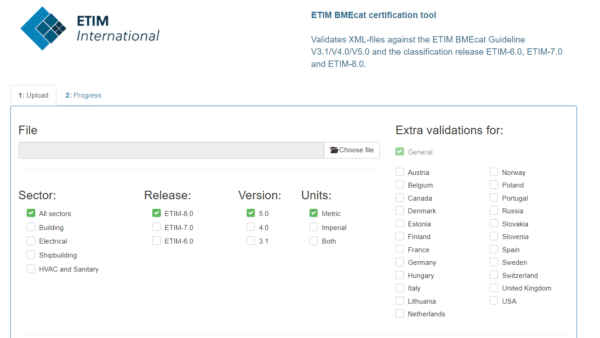 International classification standard - ETIM International